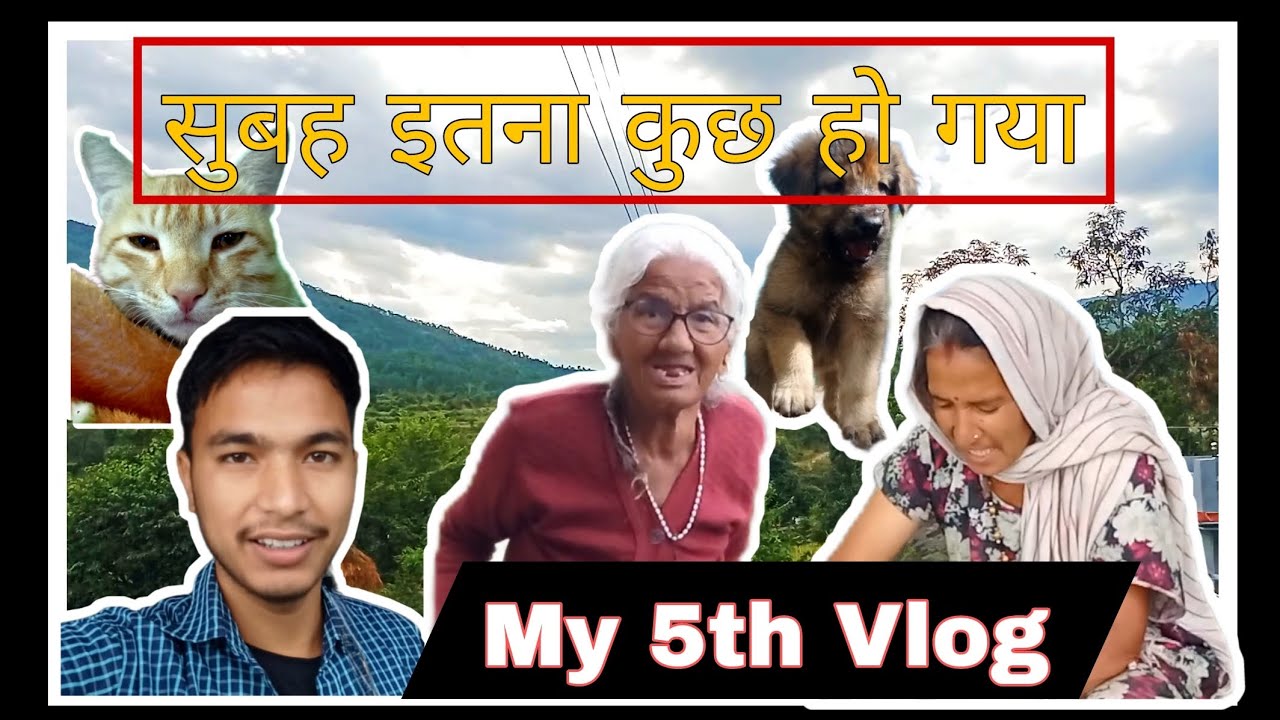 सुबह सुबह ये सब हुआ । #uttarakhand #almora #syalde #india #pahadi # ...