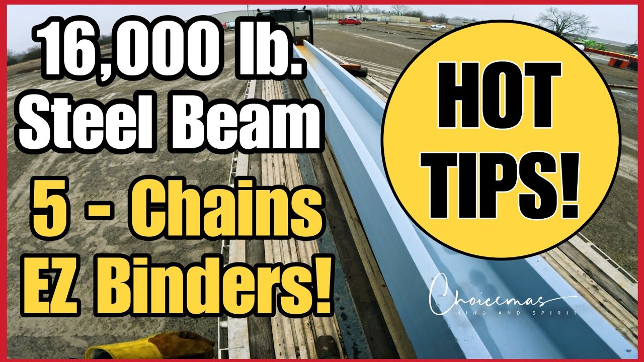 How To Secure This Massive Steel Beam! | HOT 🔥 TIPS | Choicemas - YouTube
