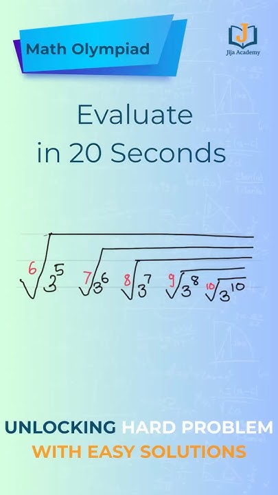 Nested Square Root Explained | Math Olympiad tricks #HarvardMath # ...