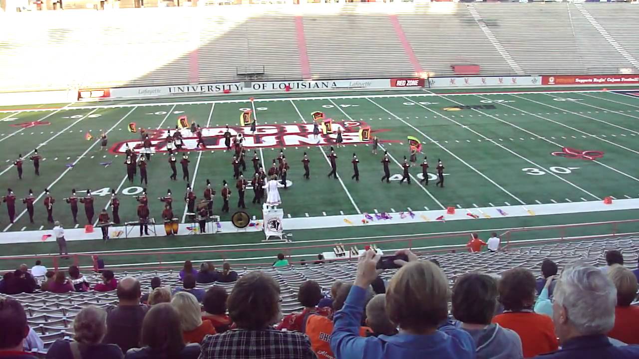 Delcambre High School Band @ DISTRICT 10/20/09 - YouTube