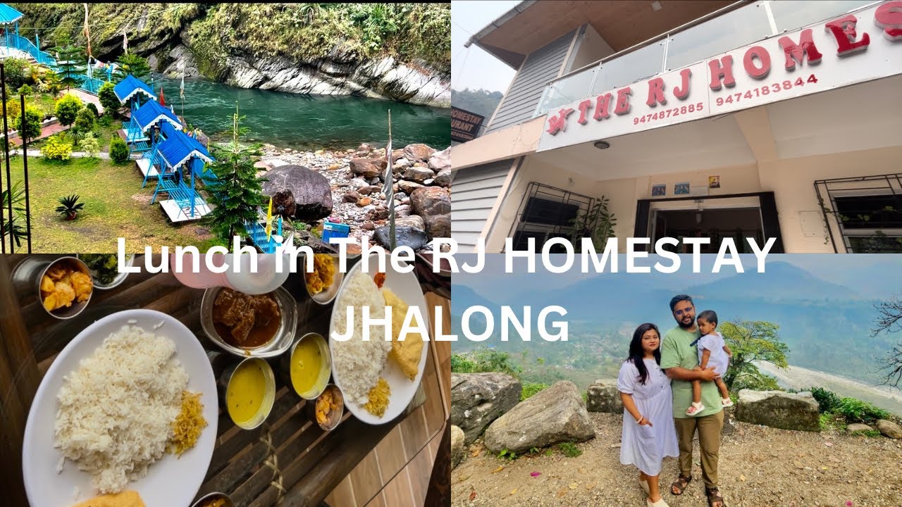 ঝালং ঘুরতে গিয়ে কোথায়ে lunch করবেন? || The RJ HOMESTAY || দাম কেমন ...