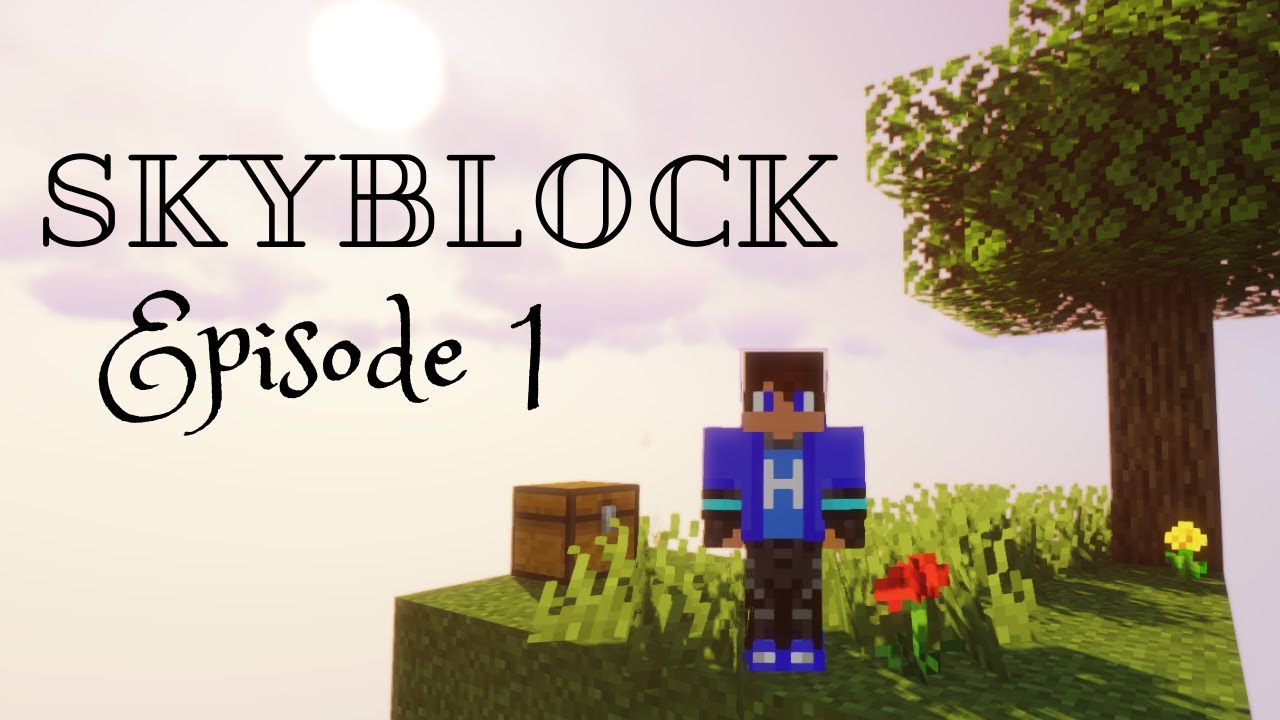 Minecraft Skyblock Episode 1 - YouTube