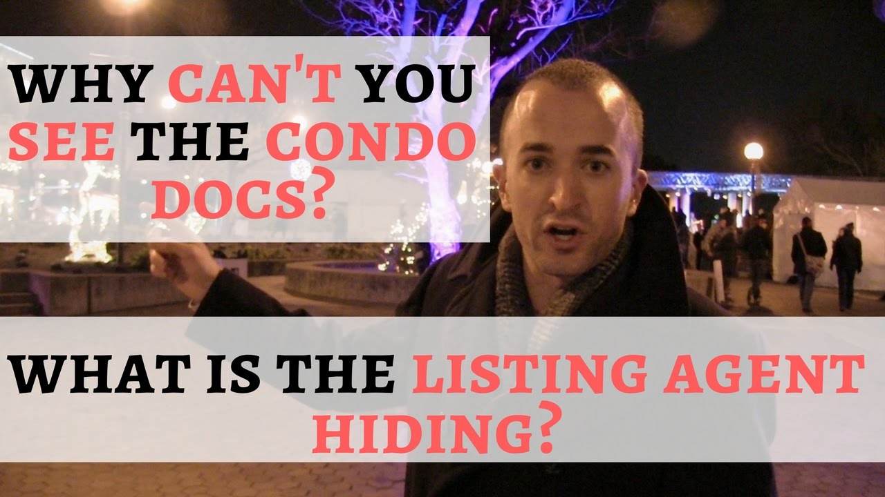 Why Can't You See the Condo Docs Before You Submit an Offer? | Buying a ...