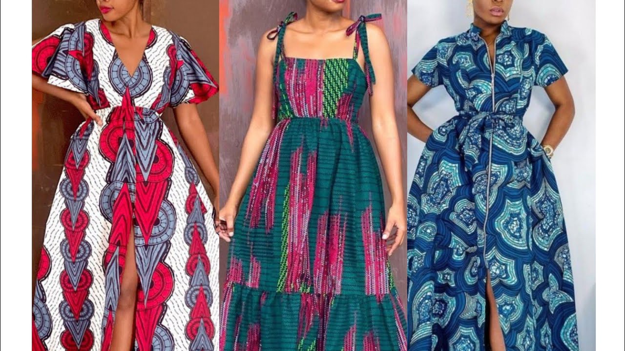 MODÈLE ROBE EN PAGNE AFRICAIN 2025 - YouTube