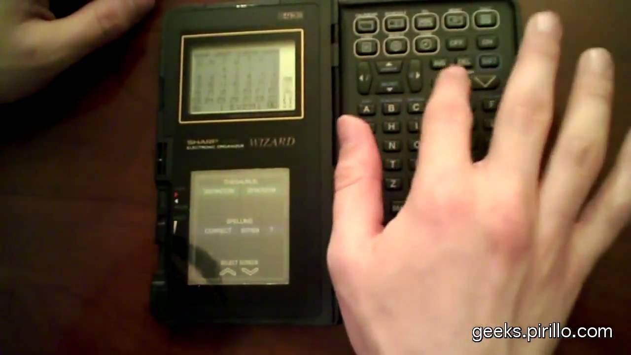 What Was Your First PDA? - YouTube