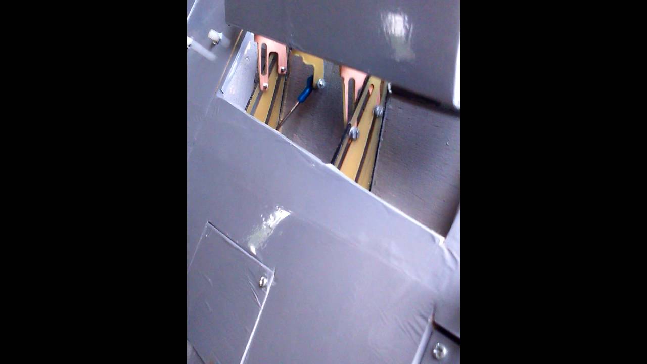 P-38 lightning VQ model Fowler flaps rebuild - YouTube