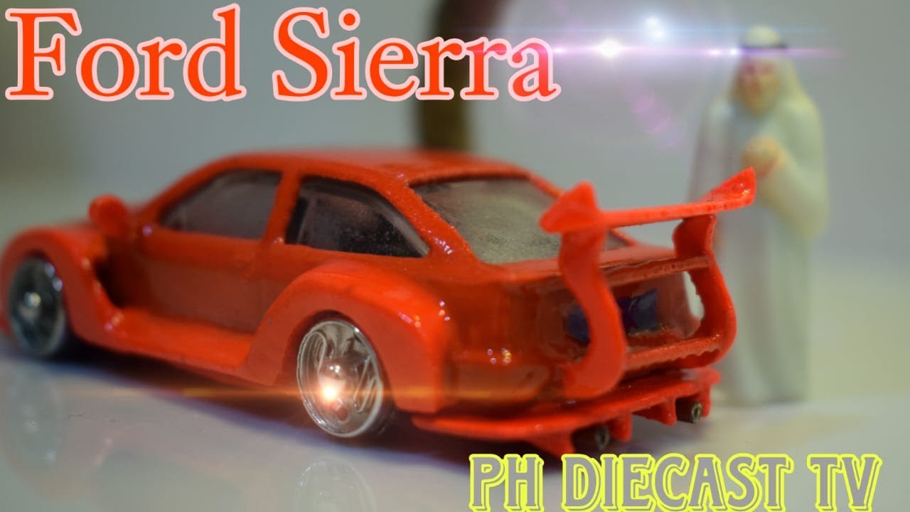 Customized Ford Sierra / First Try / Custom Hot Wheels #hotwheels - YouTube