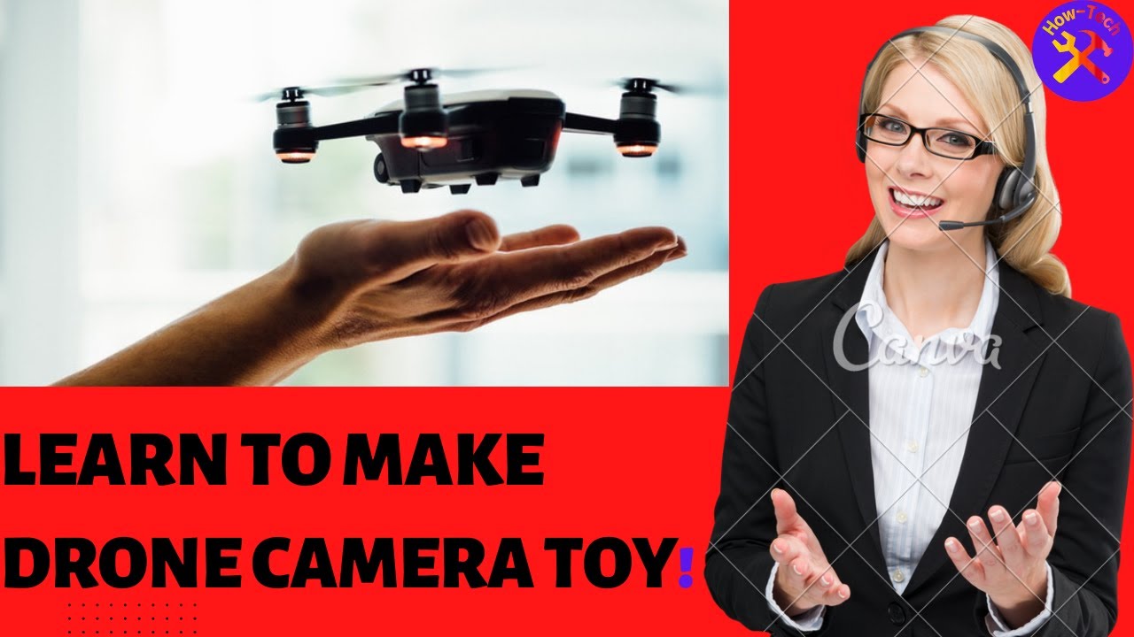 How to Make Drone Camera Toy at Home - YouTube