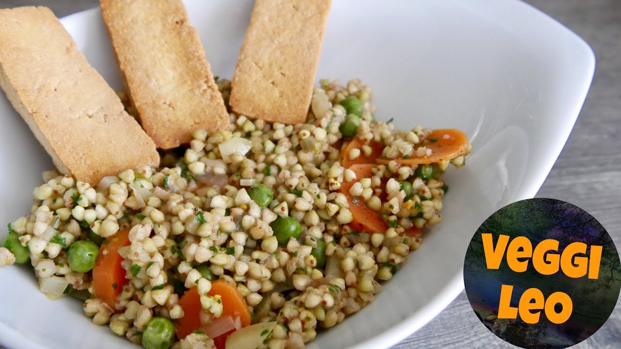 Buchweizen-Risotto | veganes Rezept | vollwertig und gesund - YouTube