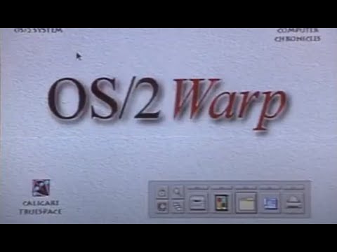 Операционная система IBM OS 2 Warp в 1994 году Презентация в программе ...