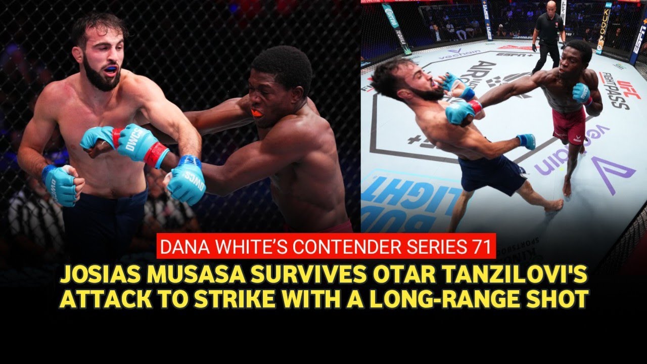 DWCS 71 Highlights: Josias Musasa defeats Otar Tanzilovi via split ...