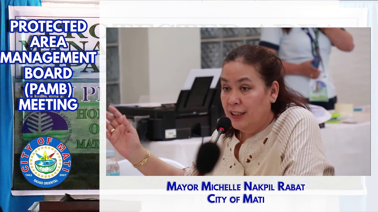 PAMB meeting with City of Mati Mayor Michelle Nakpil Rabat - YouTube