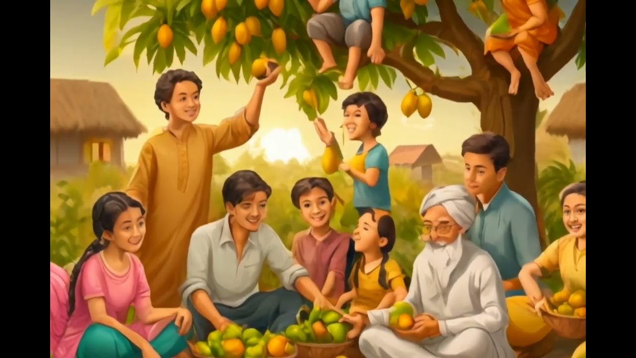 The Magical Mango Tree.....English animated story. - YouTube