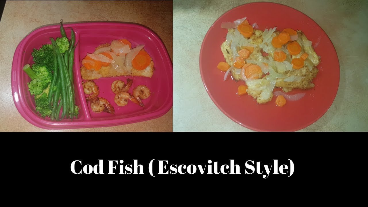 COD FISH (ESCOVITCH STYLE) - YouTube