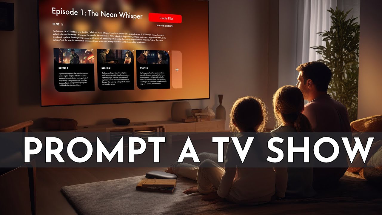 The Netflix of AI: Prompt Your Own TV Show - YouTube