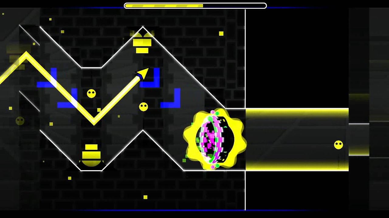 Geometry dash Pixelated insanity - YouTube