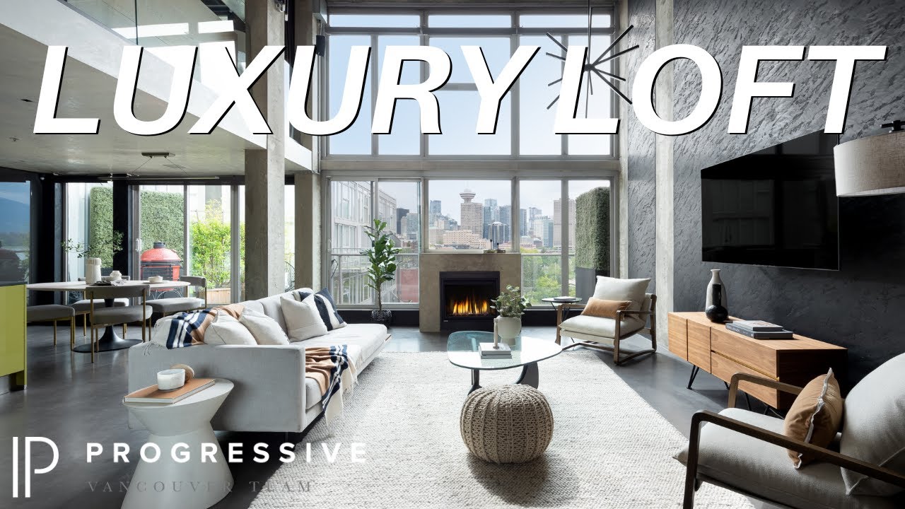 INSIDE THIS LUXURY MODERN LOFT - YouTube
