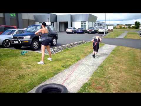 outdoor training at flex fitness gym Te rapa Hamilton New Zealand - YouTube