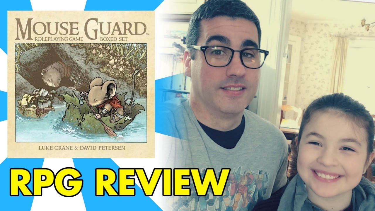 MOUSE GUARD ROLEPLAYING GAME BOXED SET unboxing & review - YouTube