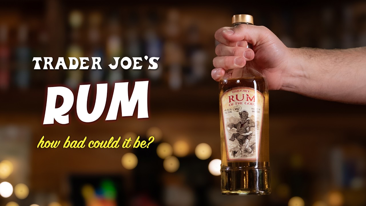 Is this Trader Joe's rum worthy of the name "Rum of the Gods?" - YouTube