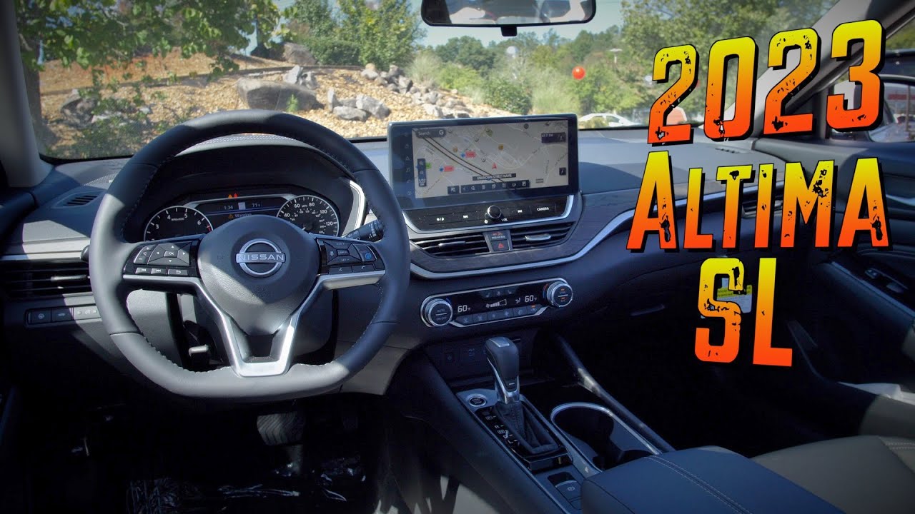 The New 2023 Nissan Altima SL-Big Upgrades|Nissan of Cookeville - YouTube