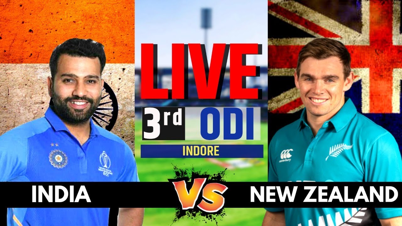 India vs New Zealand 3rd ODI Live Score & Commentary | 2nd Innings ...