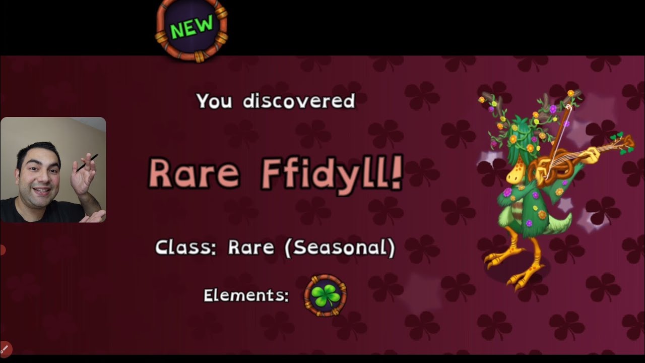 How to breed Rare Ffidyll on Faerie island (Breed: Pladdie + Floot Fly ...