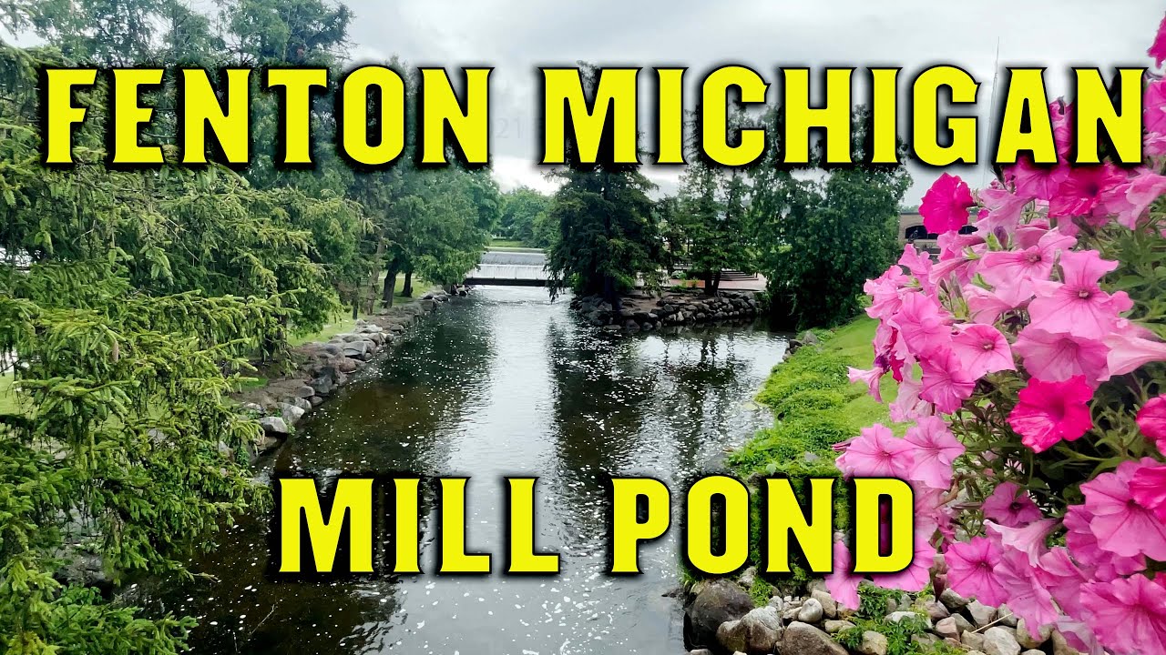 Located at Mill Pond Park off of Leroy Street in Fenton, MI - YouTube