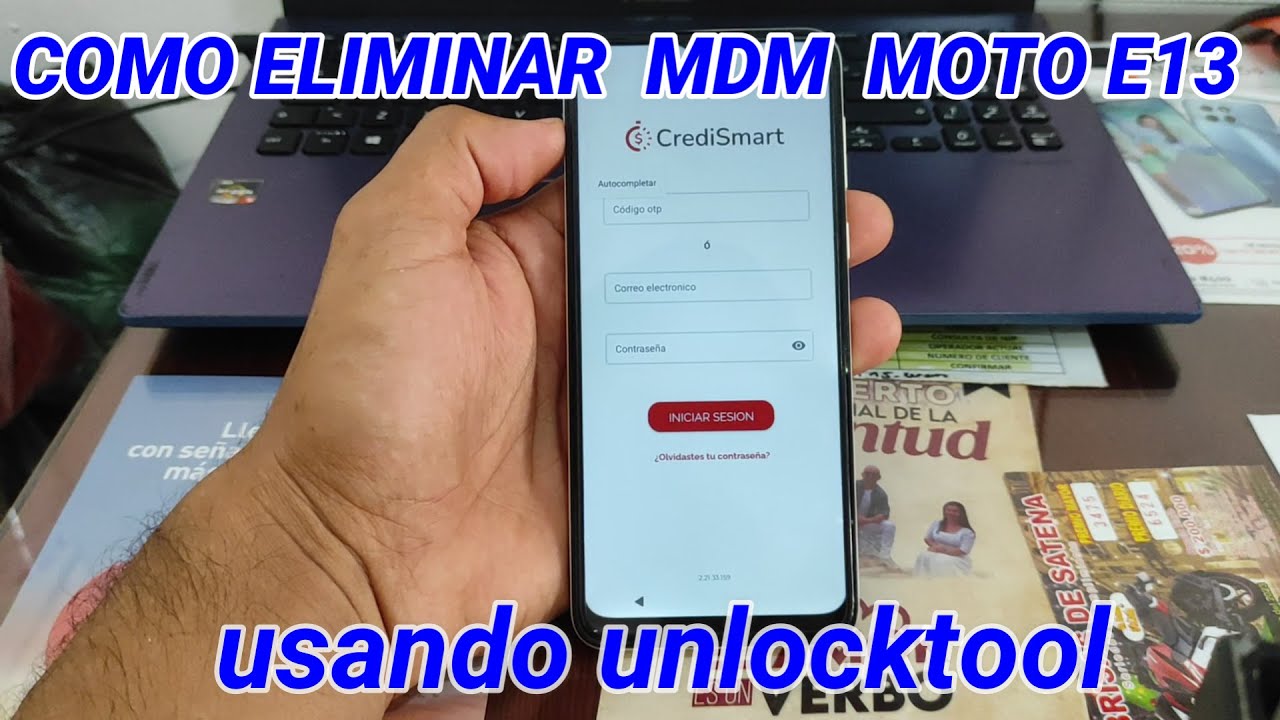 Cómo eliminar MDM de manera rápida y sencilla en Motorola E13 - YouTube