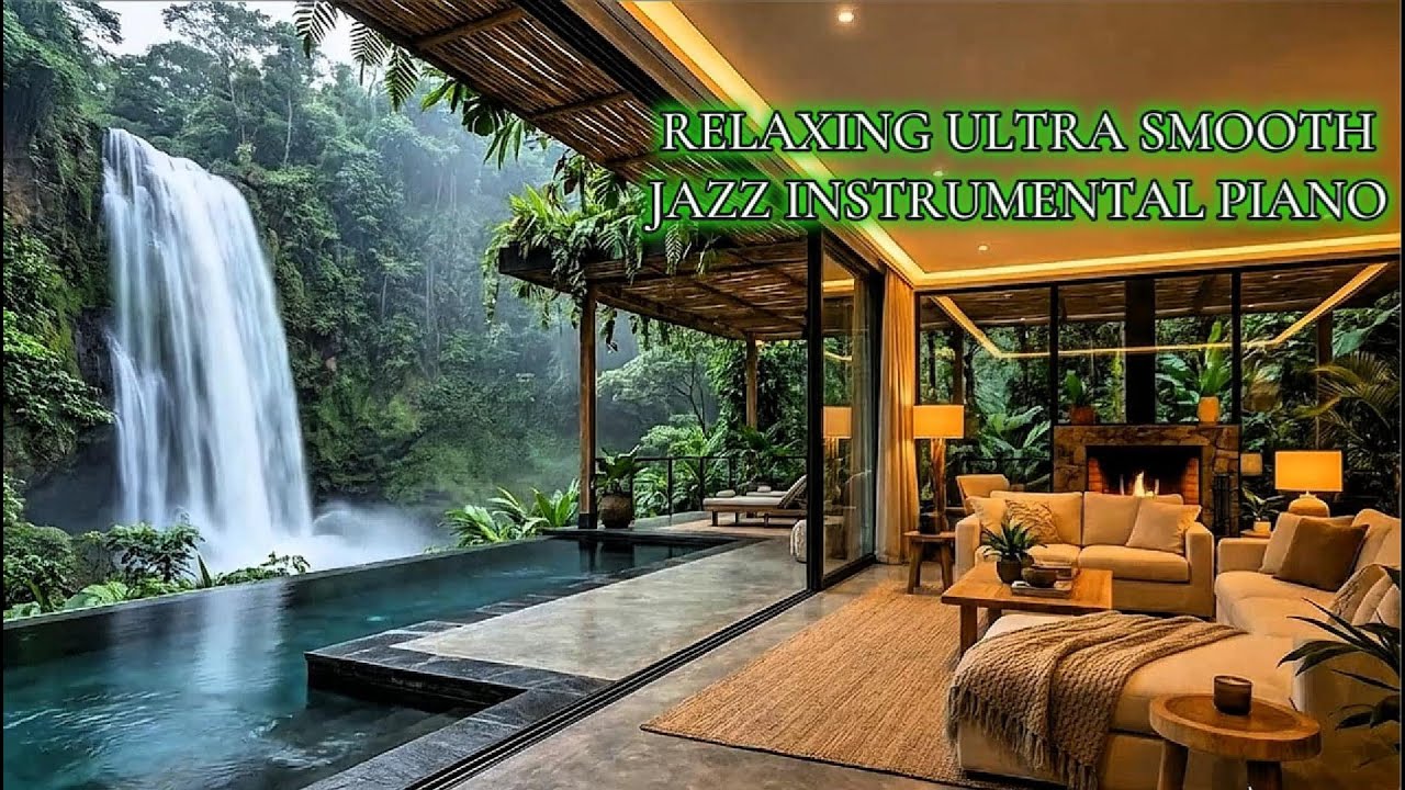 Ultra Smooth Jazz Piano 🎹 Instrumental Music for Peaceful Nights ...