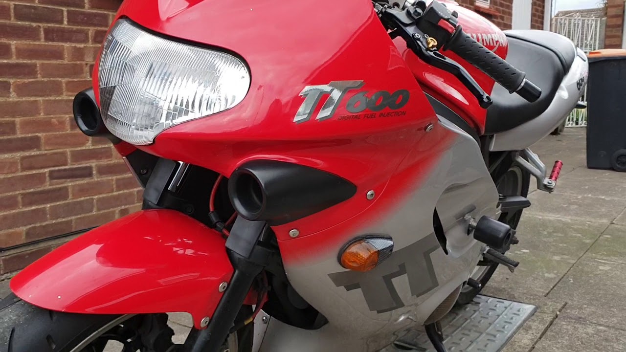 Triumph tt 600, 2001 ( for sale ) - YouTube