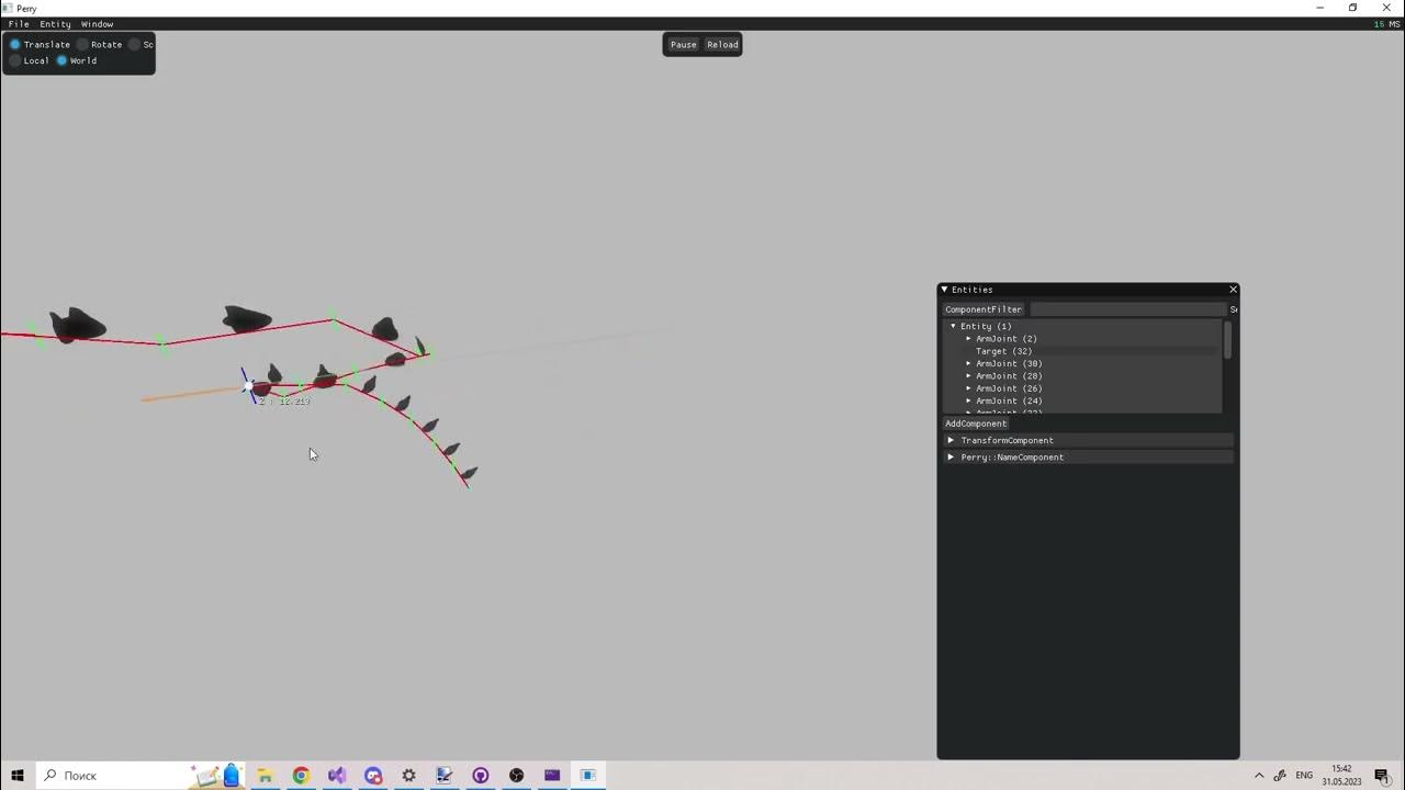 Inverse Kinematics In A Custom Engine - YouTube