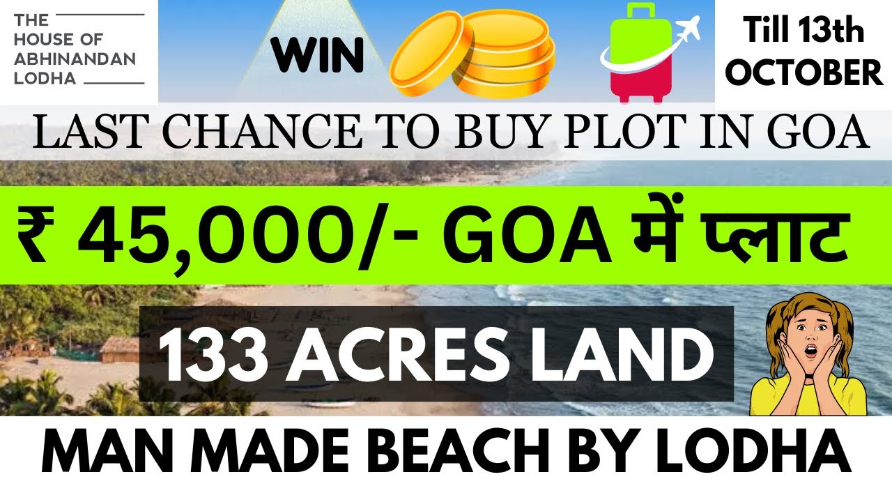 Plot in 45000 in Goa | Lodha Group Plot in Goa | Plot Price In Goa ...