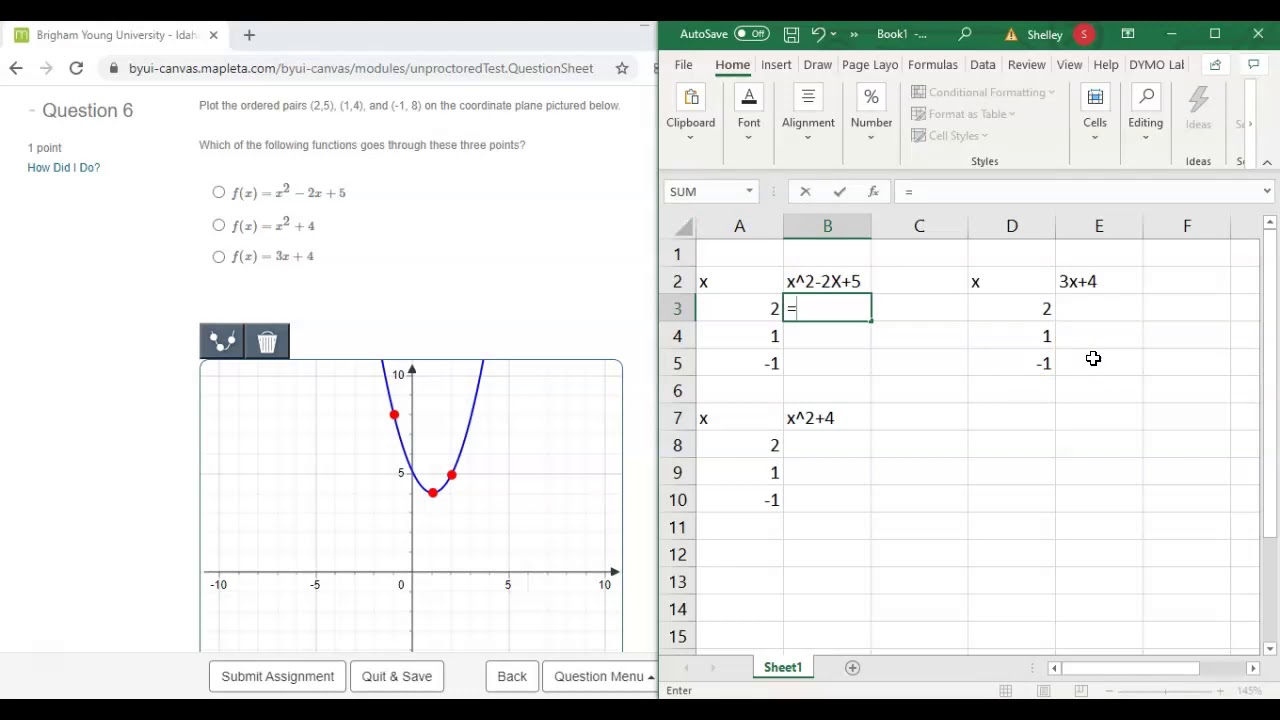 Mobius Lesson 8A homework Question #6 - YouTube