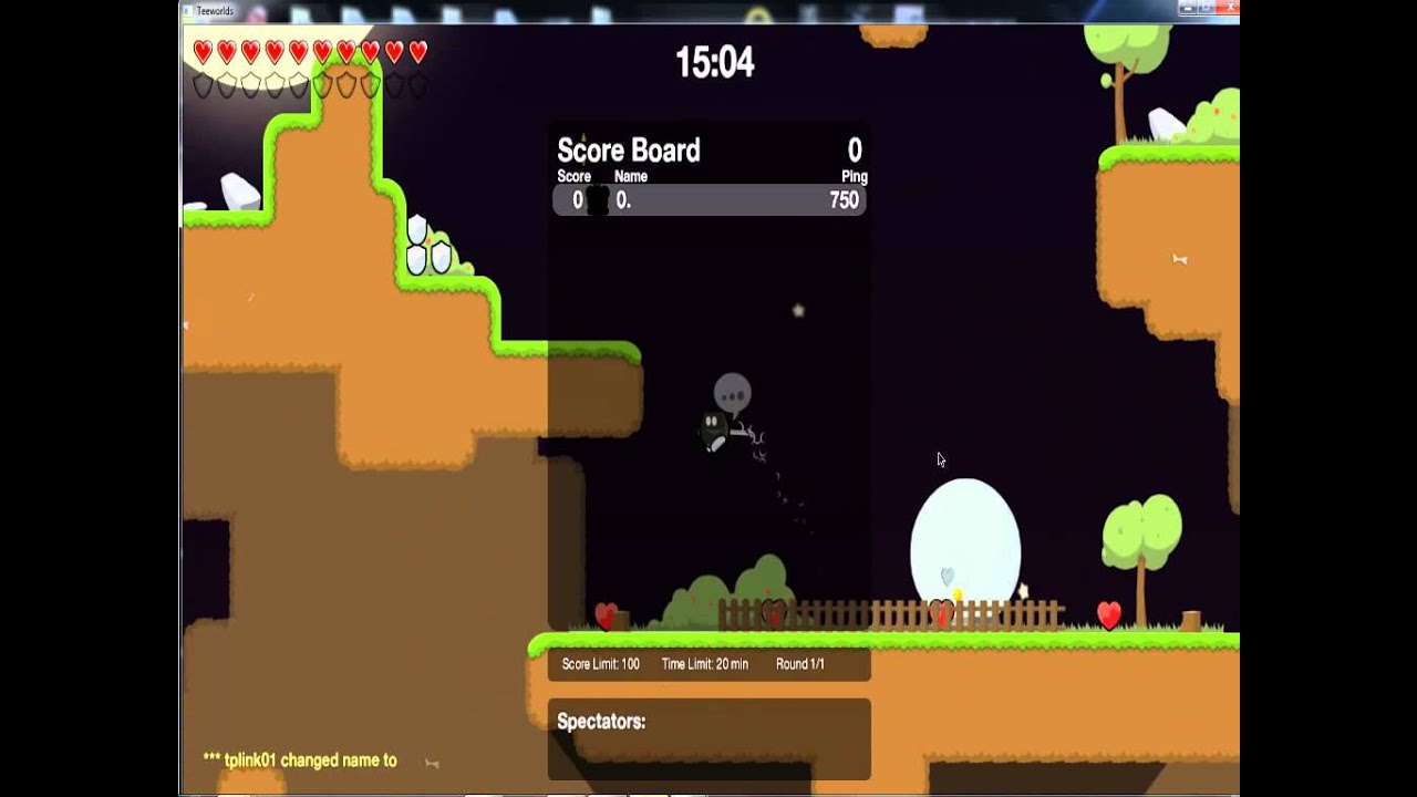 Teeworlds Hacks - YouTube