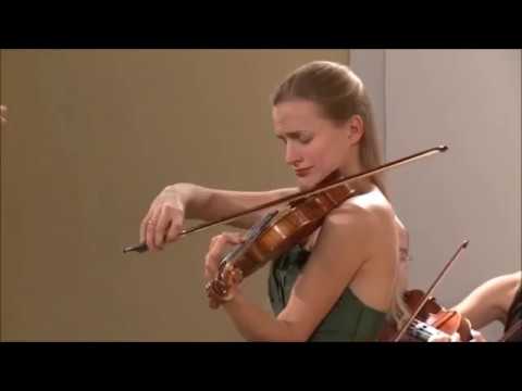 Laura Zarina plays Violin Concerto by Janis Kalnins - YouTube