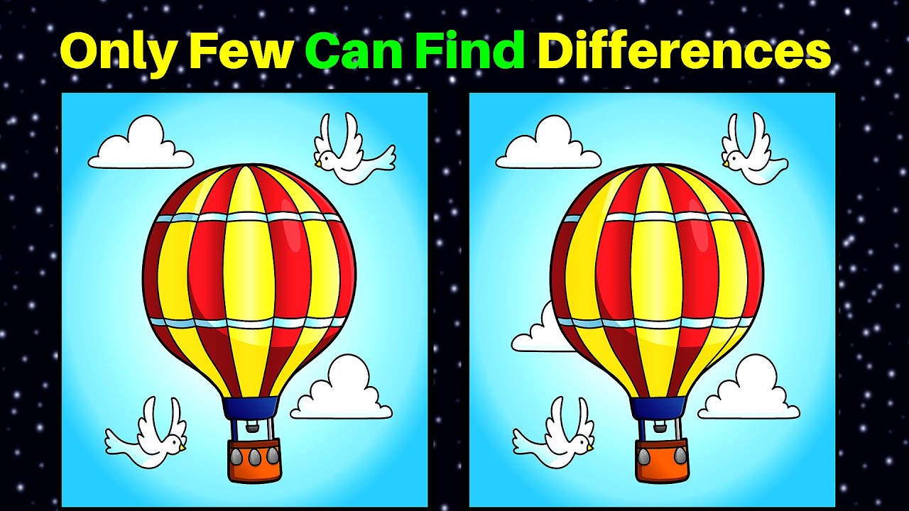 【Find the difference】🔥 Only 3% genius can find differnces !【Spot the ...
