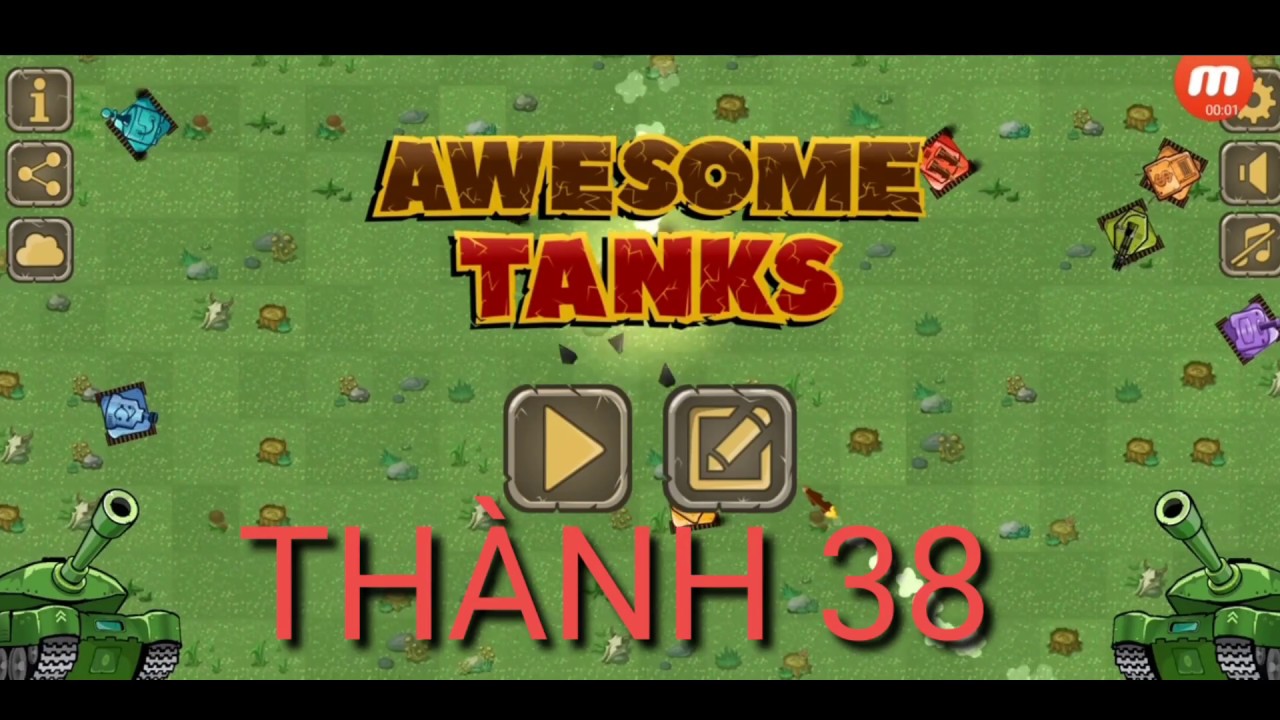 Awesome Tanks Game _ Trò chơi xe tăng _ Thành 38 - YouTube