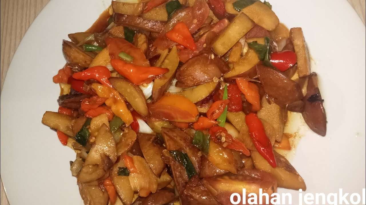 Tumis Jengkol Pedas Manis! Masak Menu Rumahan# - YouTube