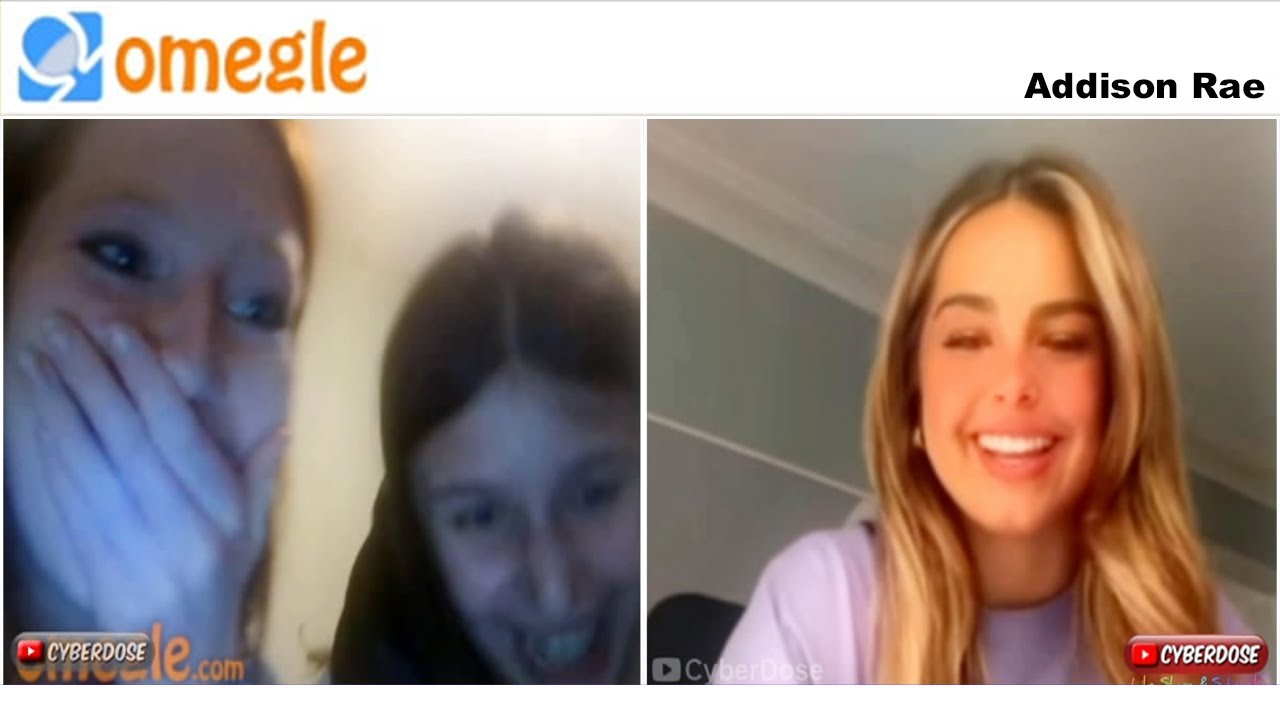 CELEBRITY PRANK | ADDISON RAE PRANK | JUMPSACRE PRANK | OMEGLE ...