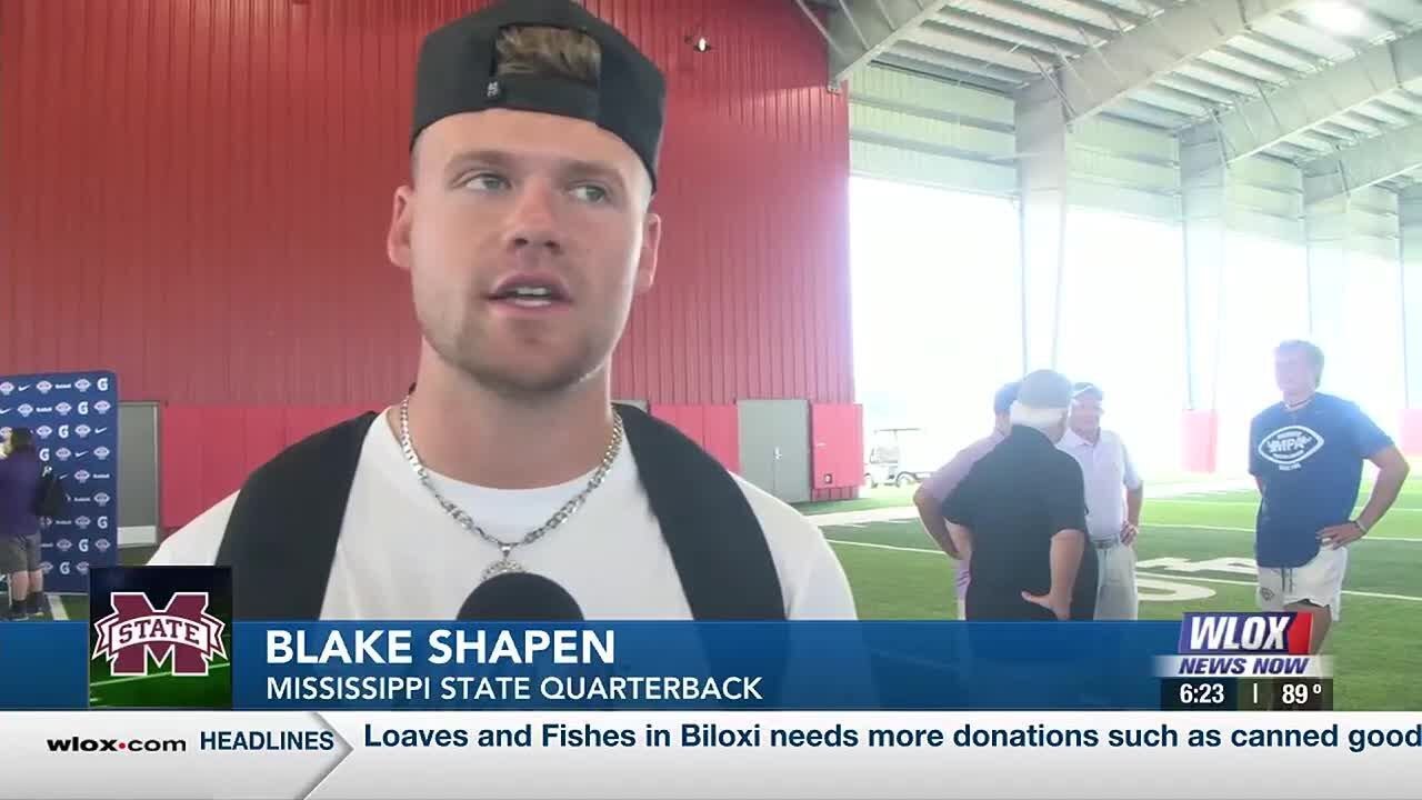 Mississippi St. QB Blake Shapen 'adapting to Starkville well' after ...