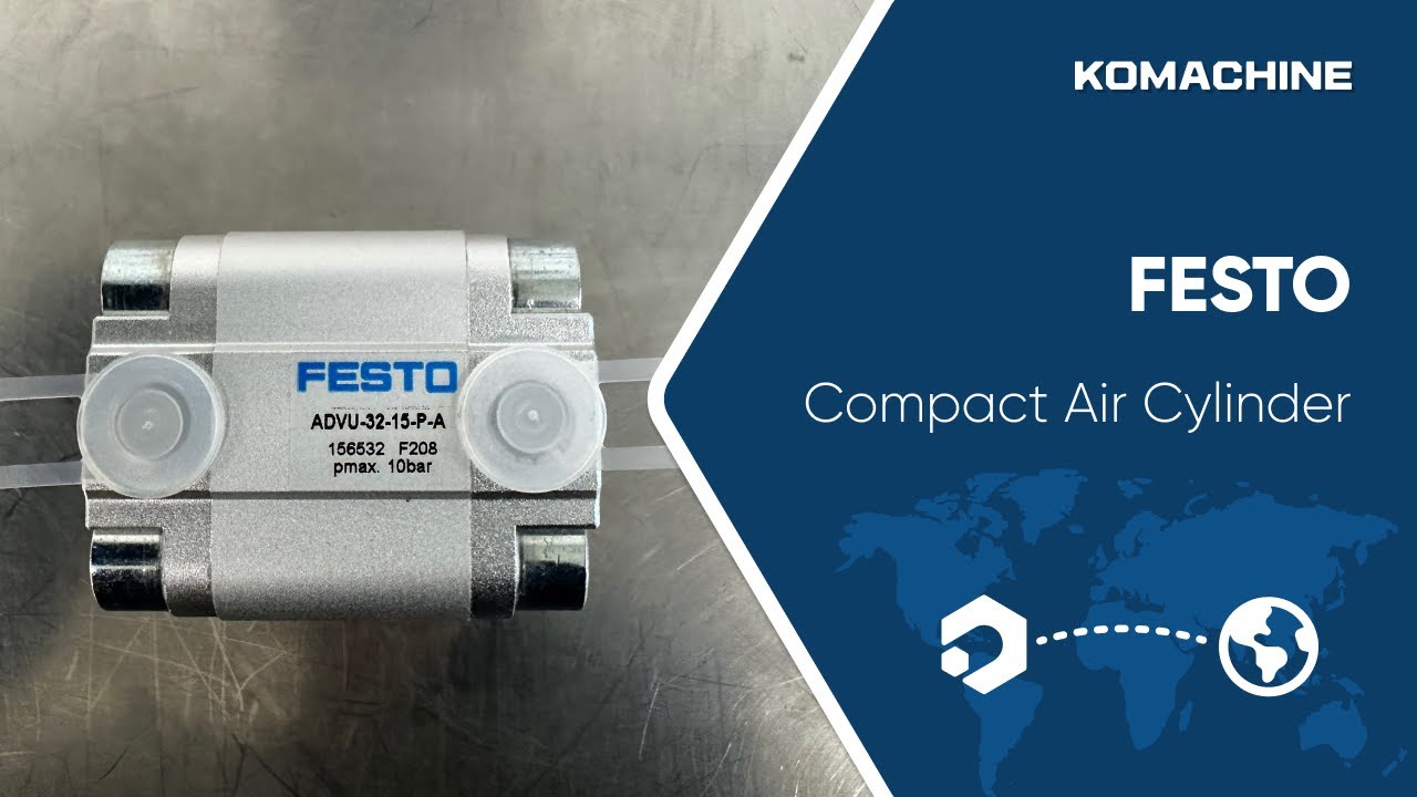 FESTO / Compact Air Cylinder (ADVU-32-15-P-A) / INV-03851 - YouTube