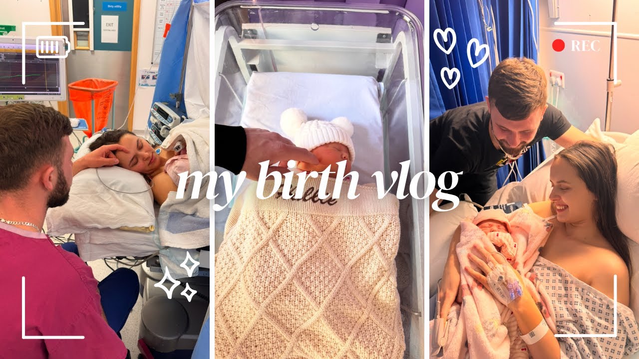MY BIRTH VLOG | LABOUR & DELIVERY VLOG - YouTube