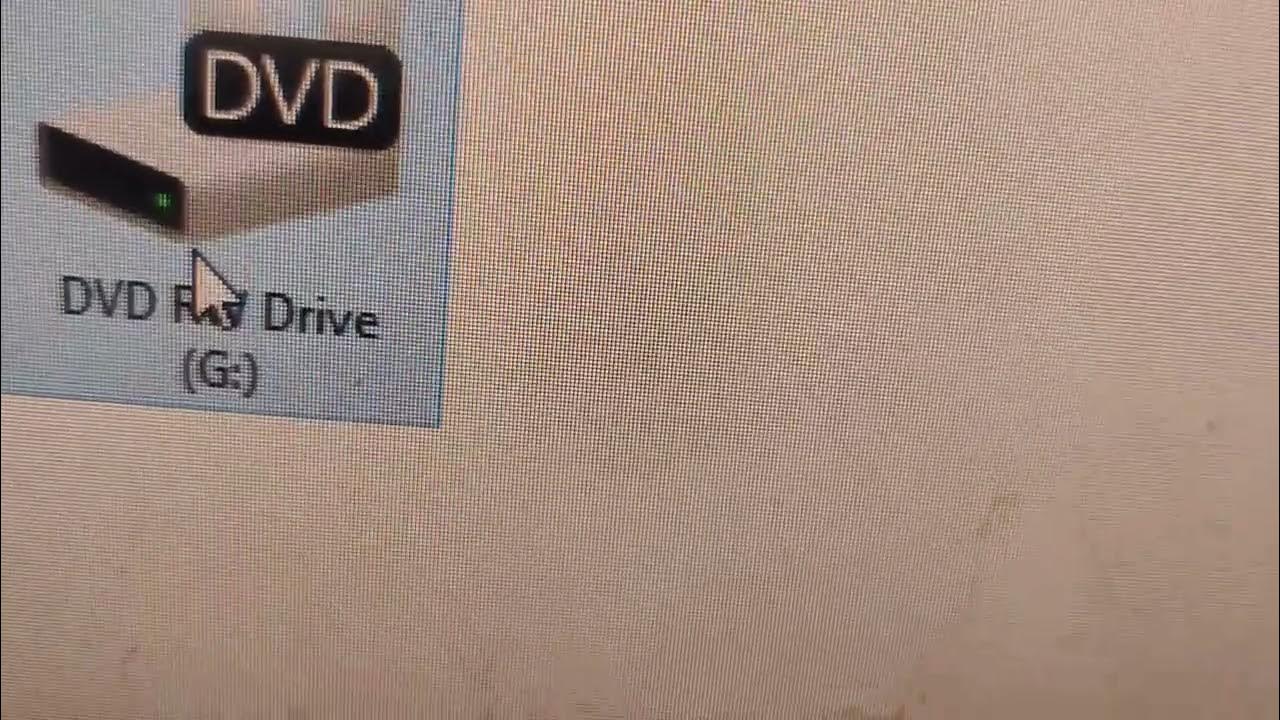 How to eject CD/DVD-ROM drive in computer - YouTube