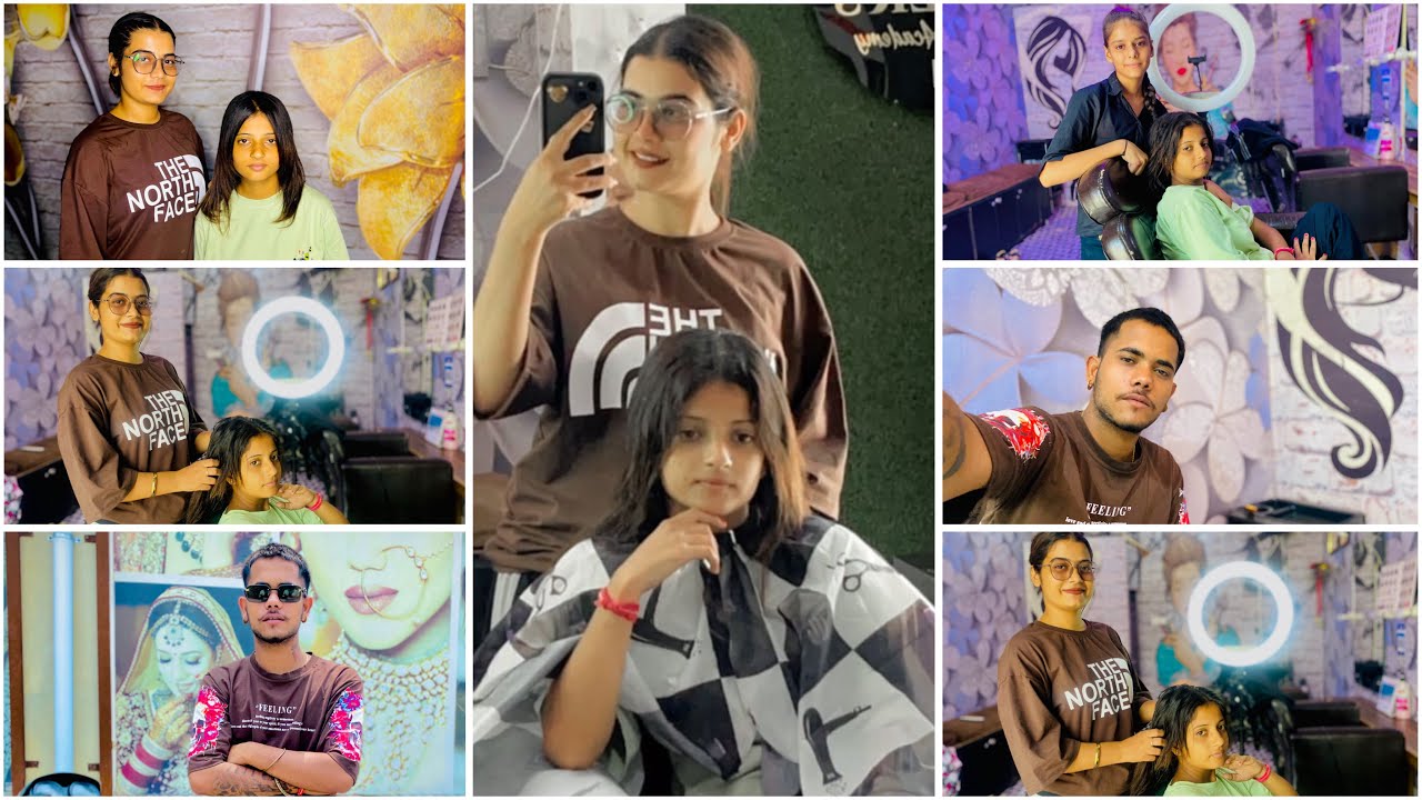 Ajj Asi Gye Hari Saloon ️🥰/ Kite Full Masti☺️/Chk Kro Full Vlog ...