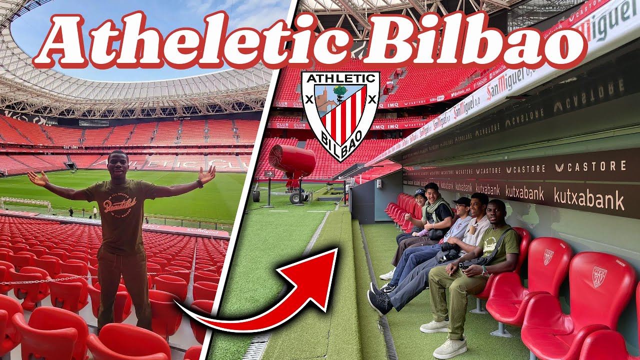 First Time in Athletic Bilbao Stadium - Full Tour! - YouTube