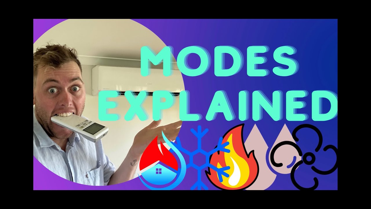 AC Modes on the controller explained - YouTube
