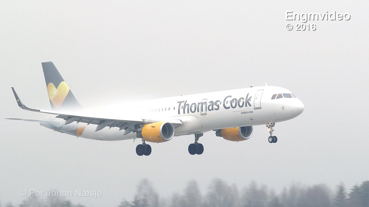Thomas Cook Scandinavia A321 - YouTube