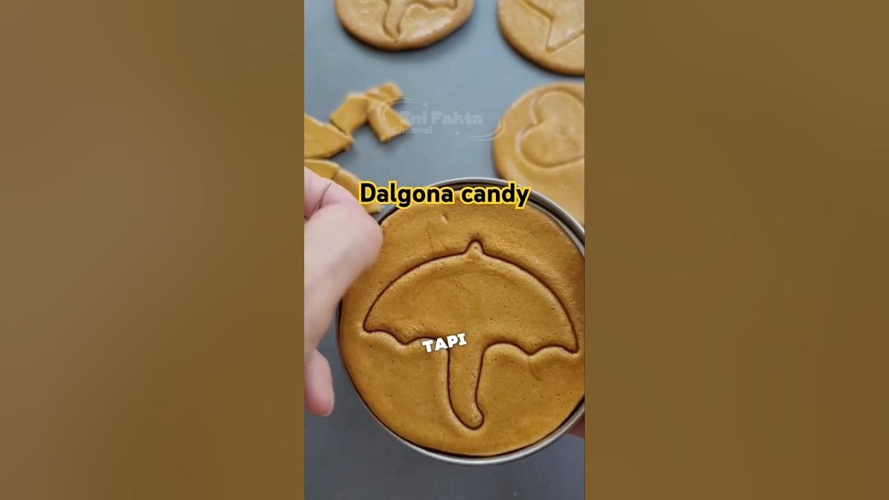Fakta tantangan permen dalgona #dalgona #dalgonacandychallenge #squidgame - YouTube