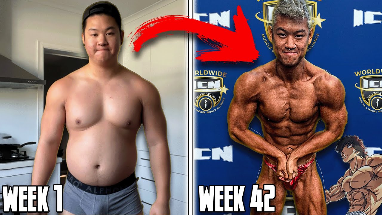 Powerlifter Transforms Into Bodybuilder - YouTube